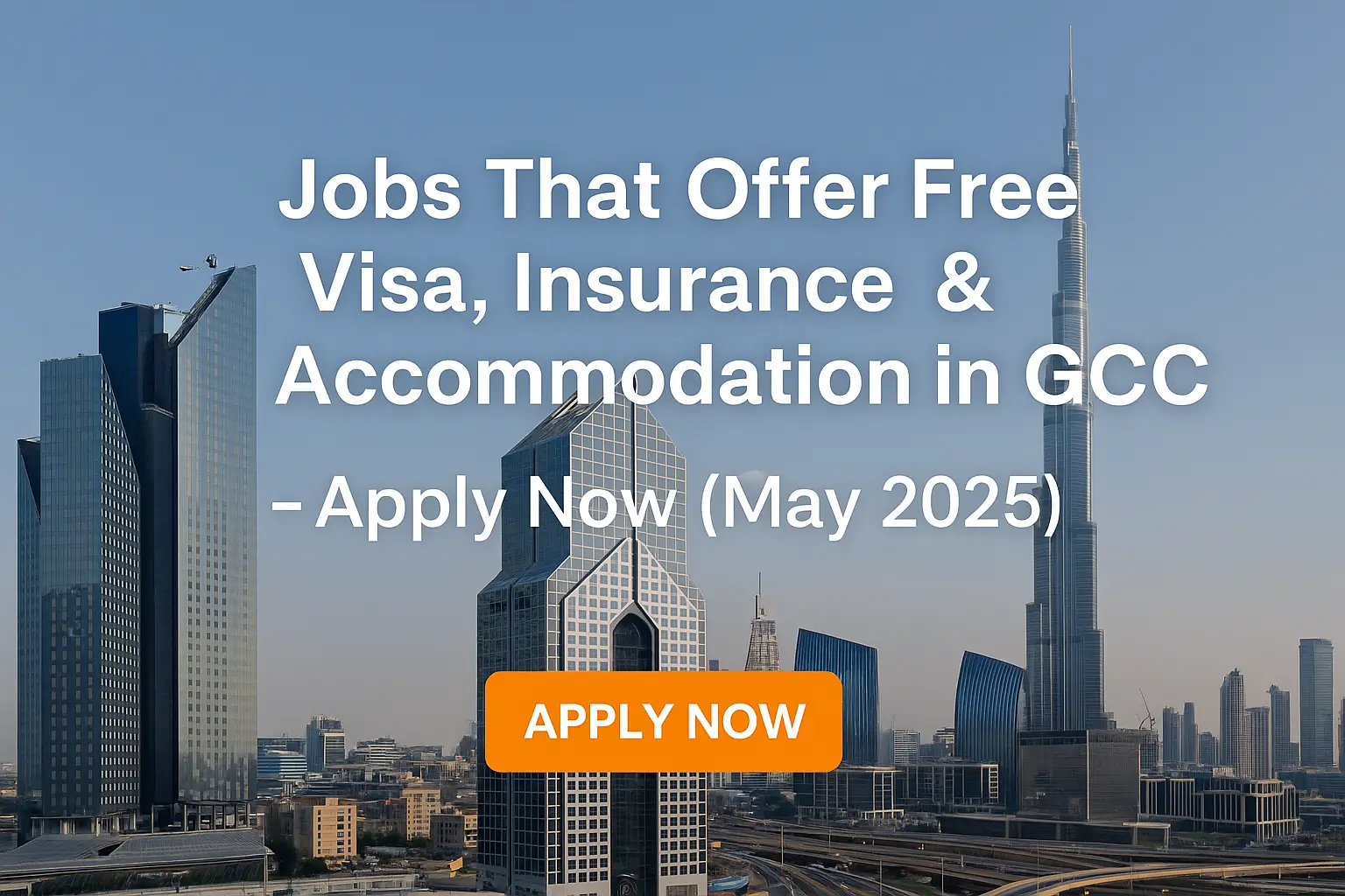 Free Visa Jobs (2025) – Apply Now - The GCC JOBS